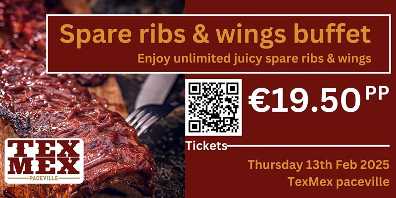 Spare-rib and Wings Buffet / GO-tickets